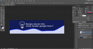 Ini lho ukuran header google form untuk menyesuaikan foto banner ...
